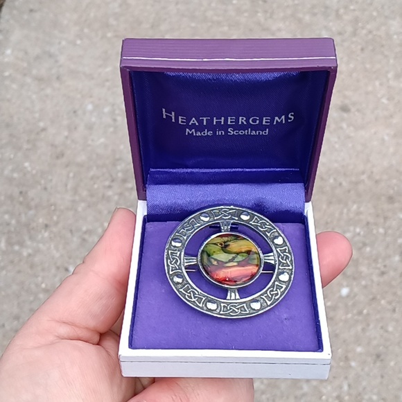 Heathergems | Jewelry | Heathergems Scottish Celtic Pewter Heathergem ...